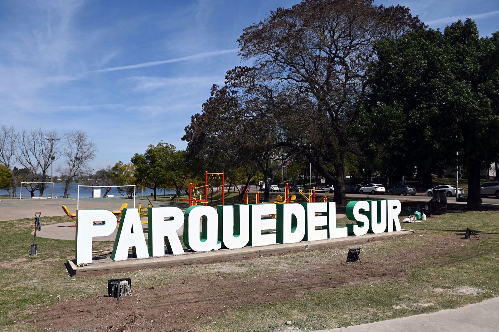 El Parque del Sur estrenó sus letras corpóreas - Despacho Play